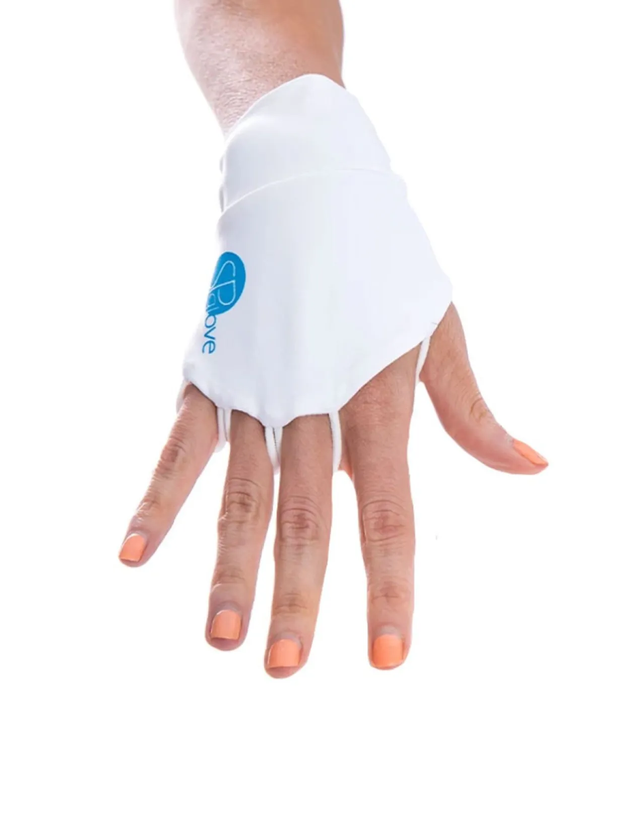 Sparms Sun Protection Palmless Gloves - White - GolfBox